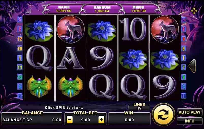 Panther Moon ดูรายละเอียดเกม SLOTXO Panther Moon